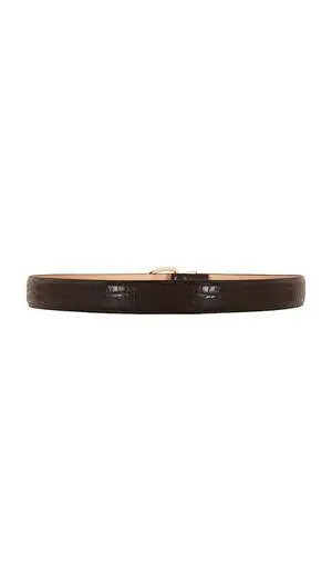 8 Other Reasons Polished Croc Embossed Belt
