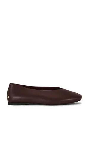 ANINE BING Leather Ana Flat