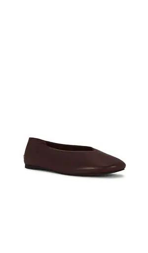 ANINE BING Leather Ana Flat