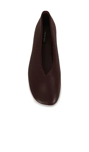 ANINE BING Leather Ana Flat