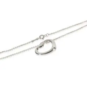Tiffany & Co. Sterling Silver Elsa Peretti Open Heart Pendant