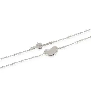 Tiffany & Co. Sterling Silver Elsa Peretti Bean Pendant Necklace - Sterling_silver