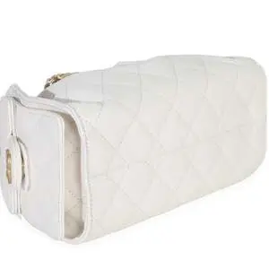 Chanel Quilted Caviar 25 Hobo Handbag