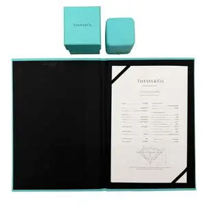 Tiffany & Co. 1.20 Ctw Diamond Ribbon Engagement Ring