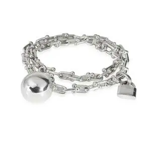Tiffany & Co. Sterling Silver Hardwear Small Wrap Bracelet - Sterling_silver