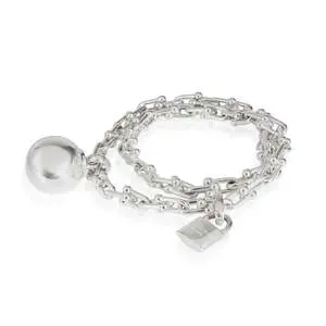Tiffany & Co. Sterling Silver Hardwear Small Wrap Bracelet