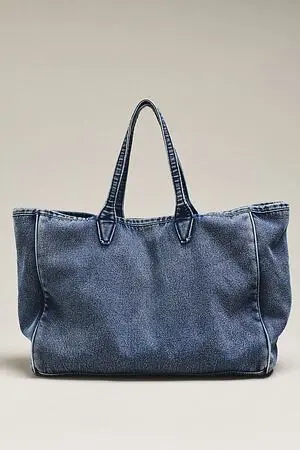 WYETH Cotton Denim Tote Bag