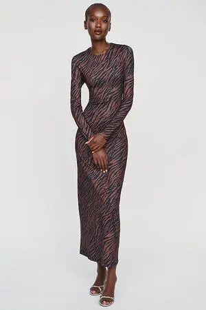 Anthropologie Slim Knit Maxi Dress