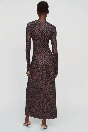 Anthropologie Slim Knit Maxi Dress