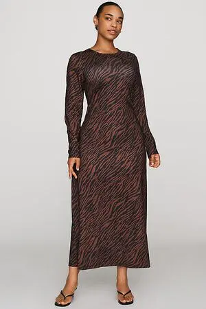 Anthropologie Slim Knit Maxi Dress