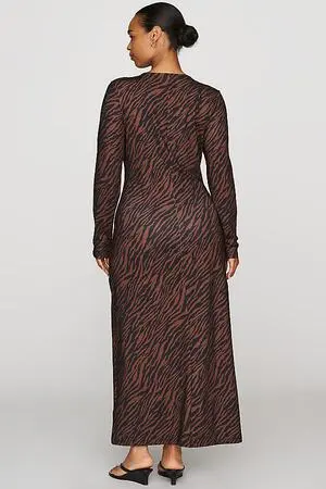 Anthropologie Slim Knit Maxi Dress