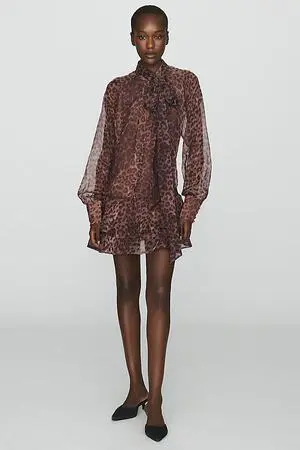 Bardot Adrie Mini Dress - Leopard