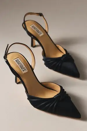 Badgley Mischka Yena D'orsay Slgback Heels Black