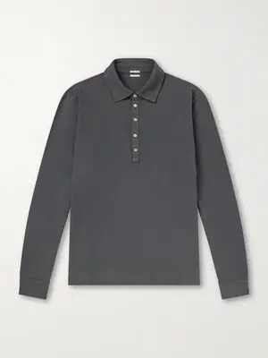 Massimo Alba Raya Cotton-jersey Polo Shirt