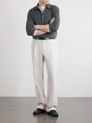 Massimo Alba Raya Cotton-jersey Polo Shirt