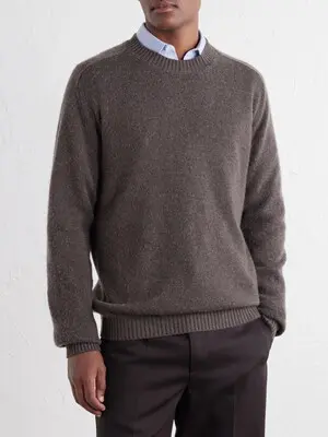 Boglioli Wool And Cashmere-blend Sweater
