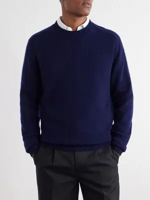 Boglioli Wool And Cashmere-blend Sweater