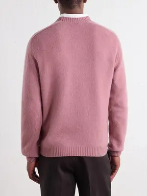 Boglioli Wool And Cashmere-blend Pullover