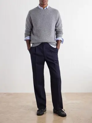 Boglioli Wool And Cashmere-blend Sweater