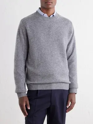 Boglioli Wool And Cashmere-blend Sweater