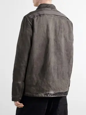 Rick Owens Washed-denim Trucker Jacket