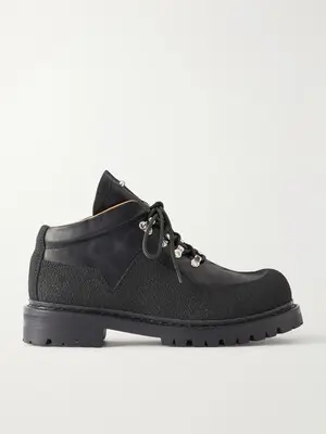 Our Legacy Quest Kevlar-trimmed Leather Boots - Black