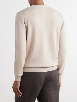 LARDINI Wool And Cashmere-blend Sweater