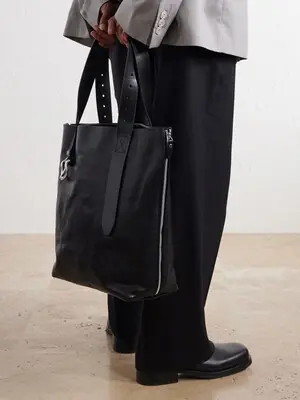Our Legacy Throttle Leather Tote Bag