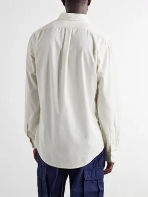 Polo Ralph Lauren Button-down Collar Cotton-corduroy Shirt - Neutrals