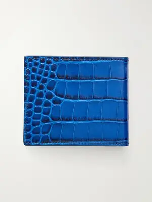TOM FORD Croc-embossed Leather Wallet