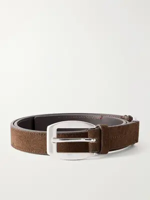 Nn07 Dual Suede Belt - Brown