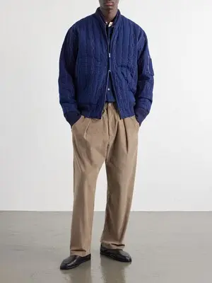 KARDO Max Embroidered Cotton Bomber Jacket