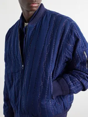KARDO Max Embroidered Cotton Bomber Jacket