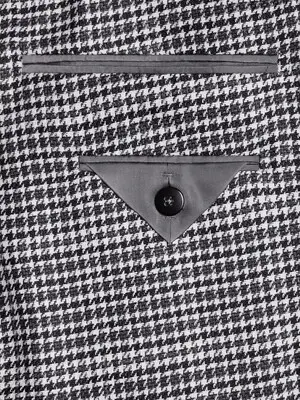 TOM FORD Houndstooth Wool-blend Blazer