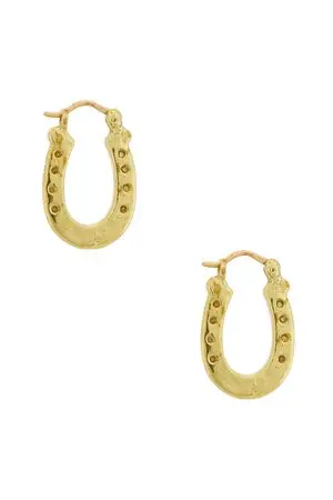 ALEMAIS Django Horseshoe Stud Earrings