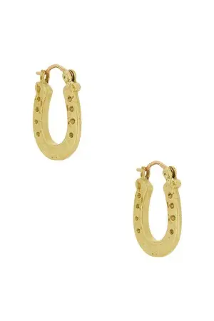 ALEMAIS Django Horseshoe Stud Earrings