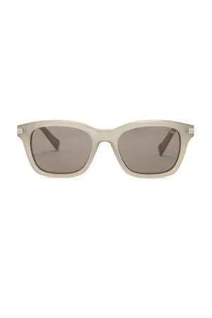 Zegna Geometric Acetate Sunglasses - Grey
