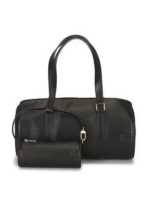LOUIS VUITTON Epi Soufflot Handbag And Mini Set