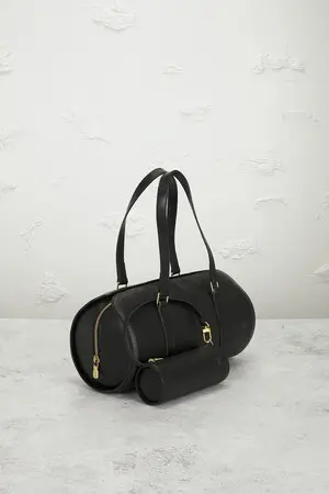 LOUIS VUITTON Epi Soufflot Handbag And Mini Set