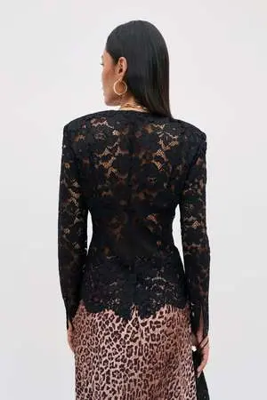 Rixo Padma Blouse - Black