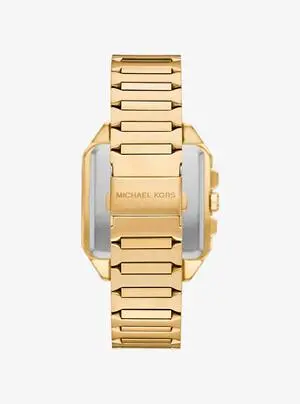 Michael Kors Hayes Oversized -tone Sport Watch