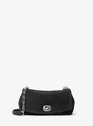 Michael Kors Bryant Small Suede Convertible Shoulder Bag