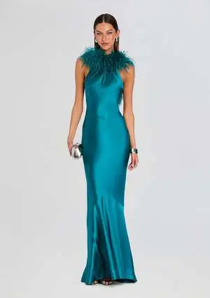 Retrofete Brisbane Feather Dress