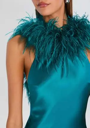 Retrofete Brisbane Feather Dress