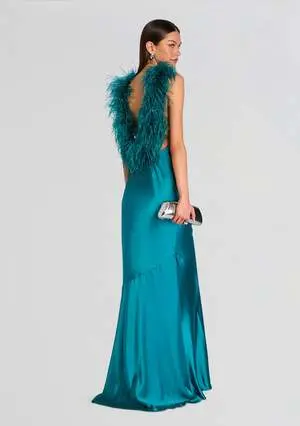 Retrofete Brisbane Feather Dress