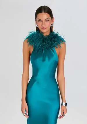 Retrofete Brisbane Feather Dress