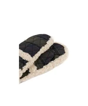 Barbour Quilted Shearling-lined Mittens