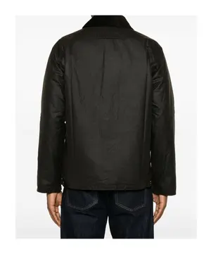 Barbour Corduroy-collar Wax-finish Jacket