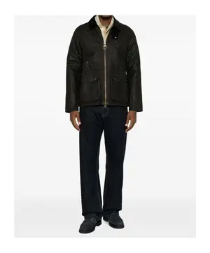 Barbour Corduroy-collar Wax-finish Jacket