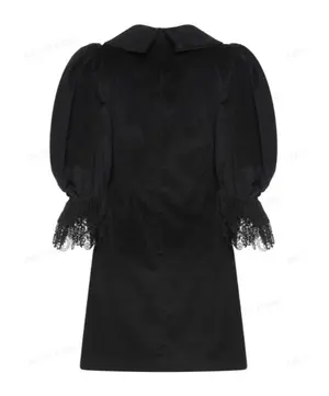 Dolce & Gabbana Solid Color Corduroy Dress